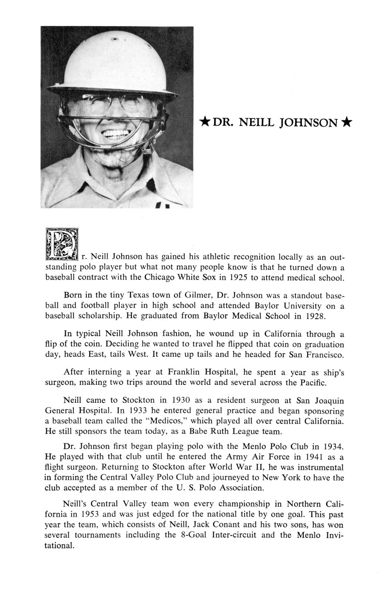 Dr. Neil Johnson – Stockton Athletic