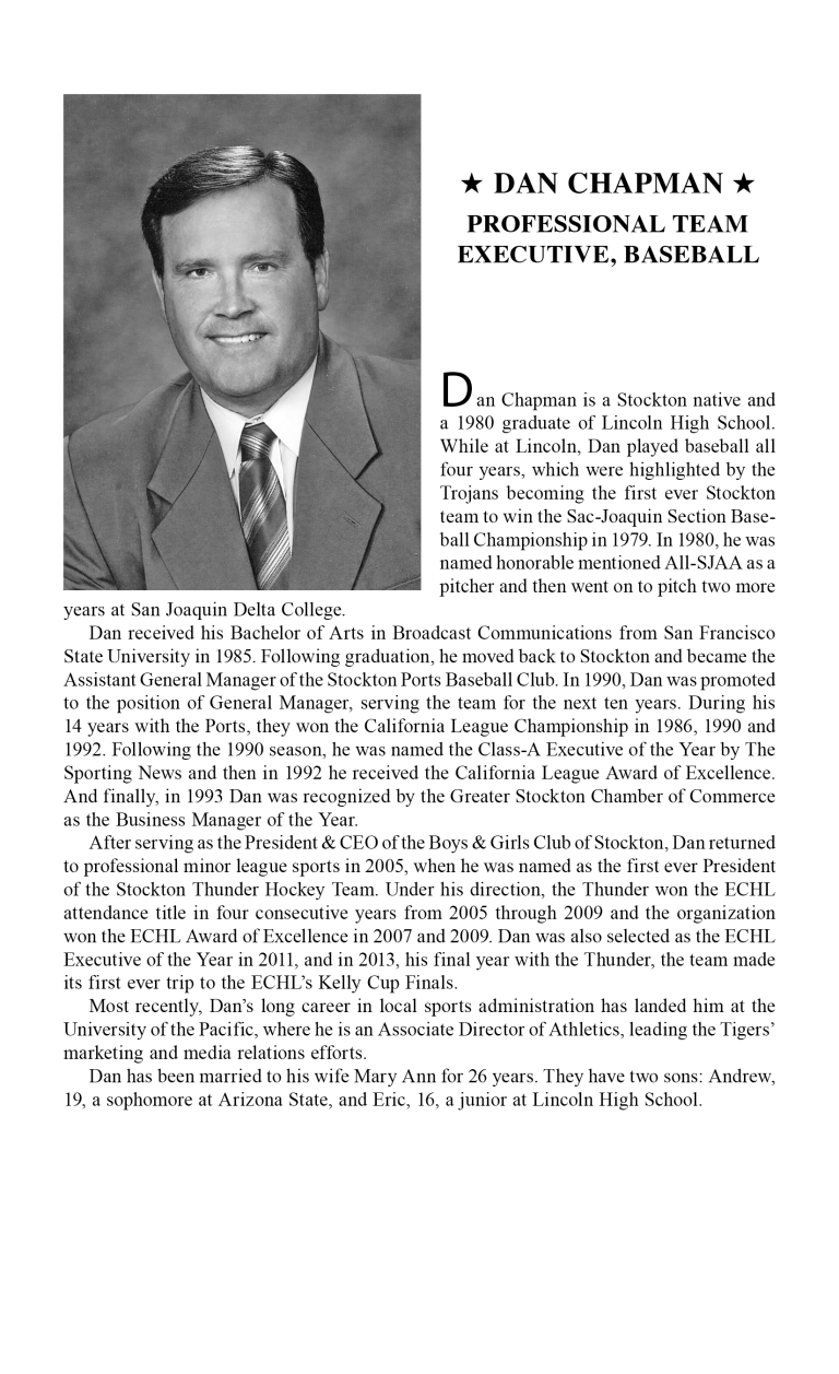 Dan Chapman – Stockton Athletic